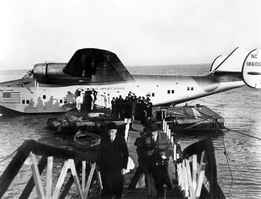 Pan-Am-Weltpremiere: Mit der «Dixie Clipper» über den Atlantik – Le ...